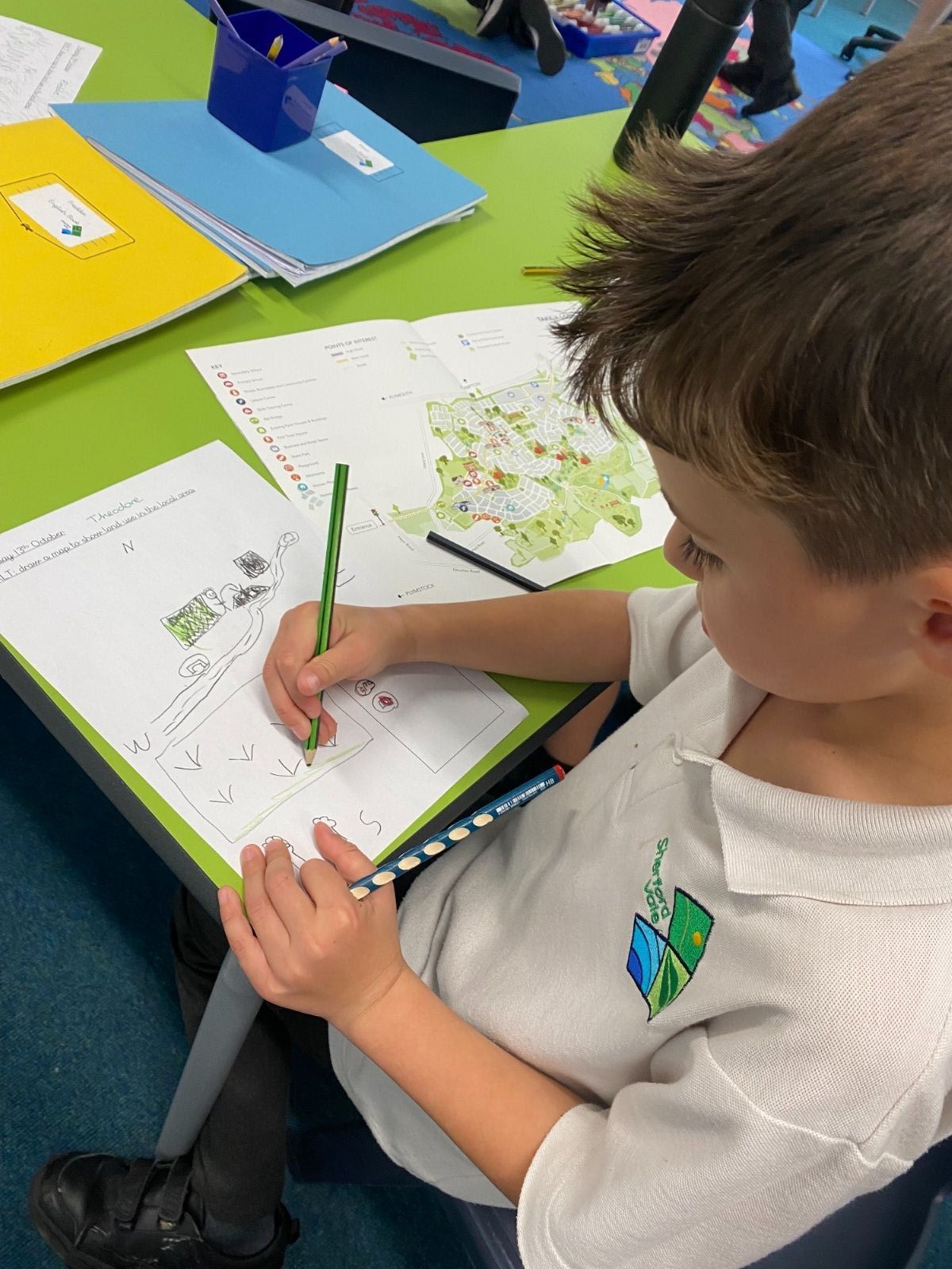 Sherford Vale School and Nursery - Map Drawing!